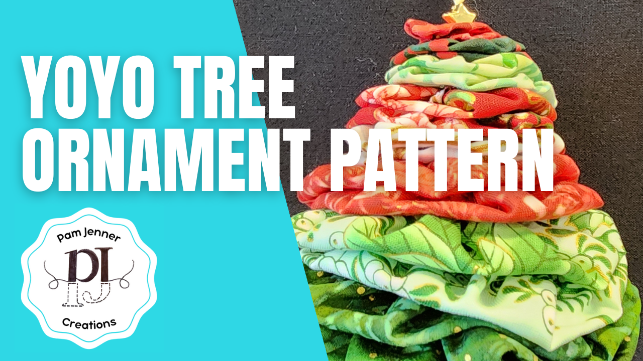 Yoyo Tree Ornament Pattern - Pam Jenner