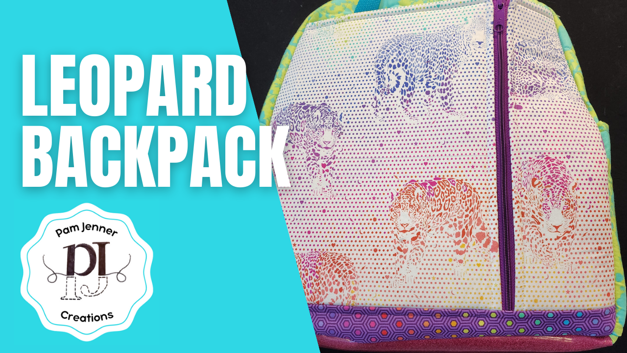 Leopard Backpack - Pam Jenner